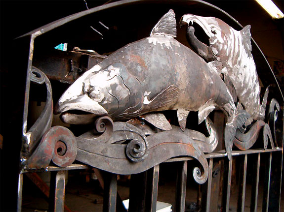Gates, rails, fencing and Trellises – White Hart Forge